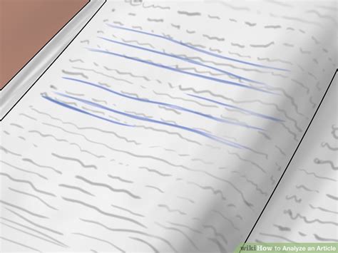 How To Analyze An Article With Pictures Wikihow