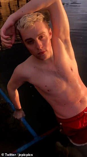 Jedwards Edward Grimes Looks Worlds Away From X Factor Days As He Unleashes His Inner Model