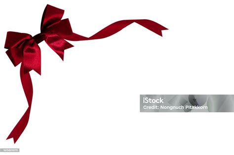 왼쪽 상단 모서리에 빨간 리본이 있는 빨간색 리본 투명하고 흰색 배경 Png 이미지 나비매듭에 대한 스톡 사진 및 기타 이미지 나비매듭 빨강 리본상 Istock