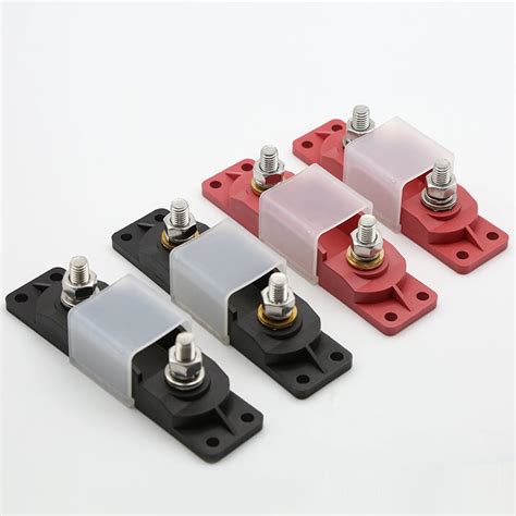 Terminal Fuse Block Single Stud M Waterproof Anl Mega Bolt Down On Battery Fuse Holder