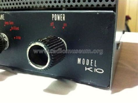 K10 Ampl Mixer Bogen Presto David Co Inc New York Ny Build