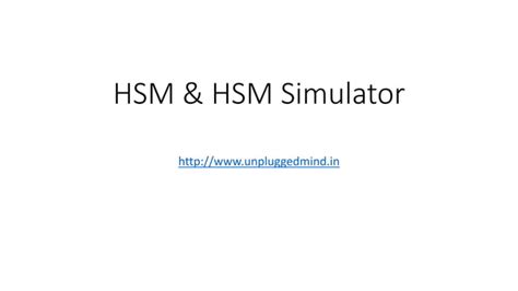 Hsm Hardware Security Module Pptx