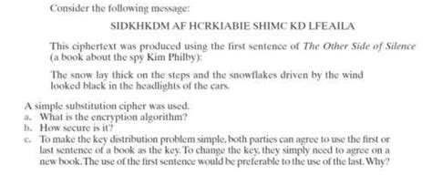 Solved A Generalization Of The Caesar Cipher Known As The Chegg
