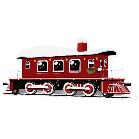 Download Retro Christmas Train Png Iqr