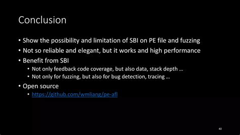 Make Static Instrumentation Great Again High Performance Fuzzing For Windows System Pdf