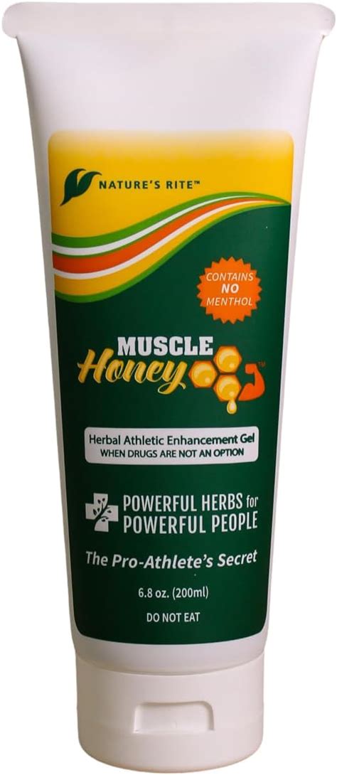 Natures Rite Muscle Honey 68 Oz 200 Ml All Natural