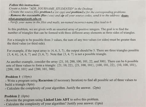Solved I Have Some Exercises About Algorithms Data Chegg Com