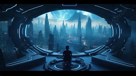 가상 현실 3d 렌더링의 미래형 사이버 펑크 풍경 사이버펑크 레이저 배경 사이버펑크 배경 배경 일러스트 및 사진 무료 다운로드 Pngtree