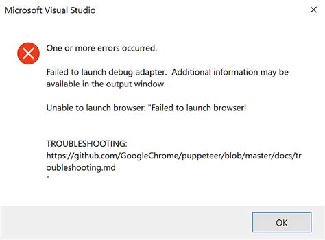 How To Fix The Puppeteer Error In Visual Studio 2022 Improve Repeat