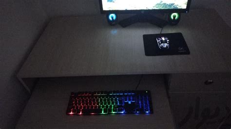 کامپیوتر کامل گیمینگ با لوازم Rgb مانیتور22رایانه رومیزیرشت، شهدادیوار