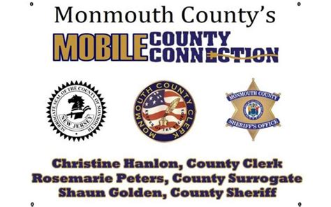 Monmouth County Clerk Surrogate And Sheriff To Unveil Mobile Monmouth Connection The Source