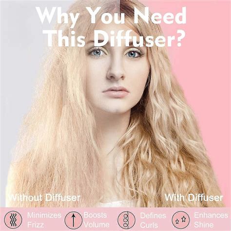 Hair Diffuser Universal Hair Diffuser För Lockigt Hår Och Naturligt Hår