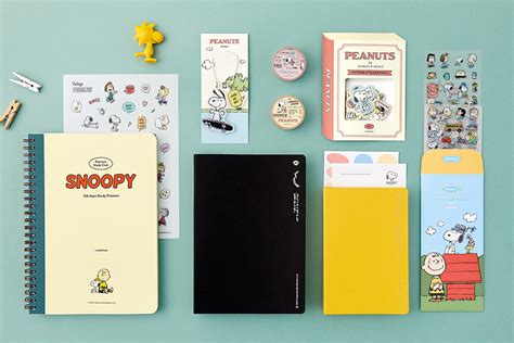 Peanuts 스누피와 친구들 신학기 문구세트 감도 깊은 취향 셀렉트샵 29cm