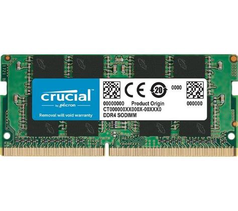 Buy Crucial Ddr4 3200 Mhz Laptop Ram 32 Gb Currys