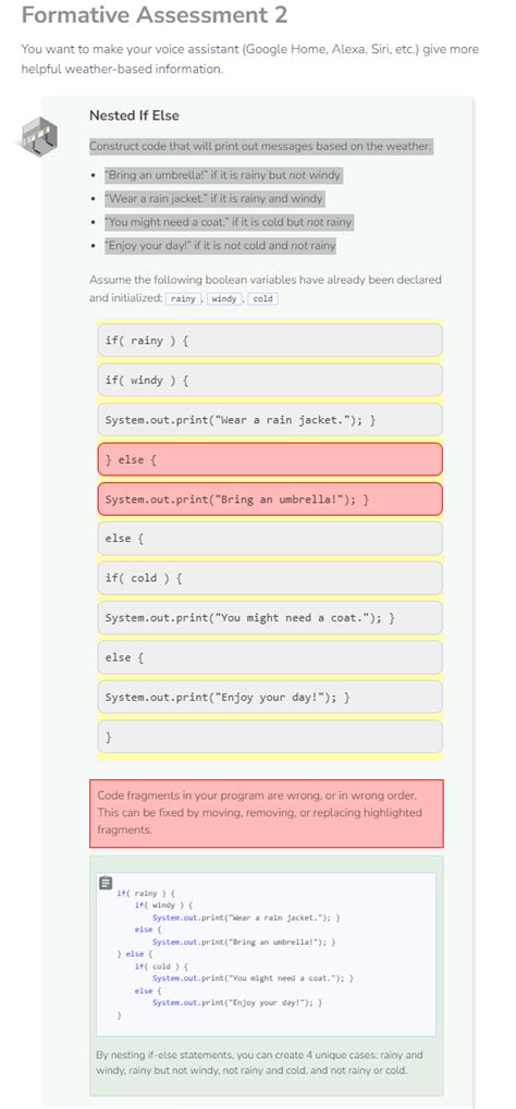 Solved Java Here Is My Order Of The Code The Red Wrong Chegg