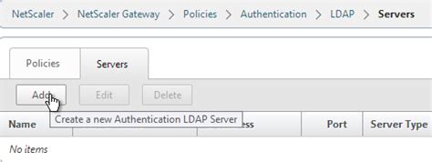 LDAP Authentication NetScaler Gateway Carl Stalhood