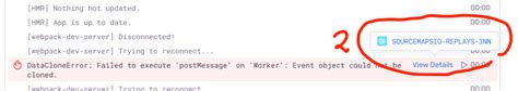 Replay Details Linking Error Console Messages To Specific Error Event