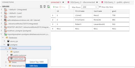 Postgresql In Azure Using The Azure Data Studio Extension