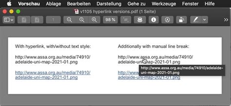 Website Links Adding Space After Line Break In Exported Pdf Desktop