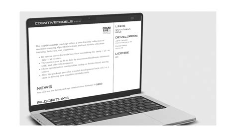 Jj Open Source Software To Model Cognition And Behavior Using Machine