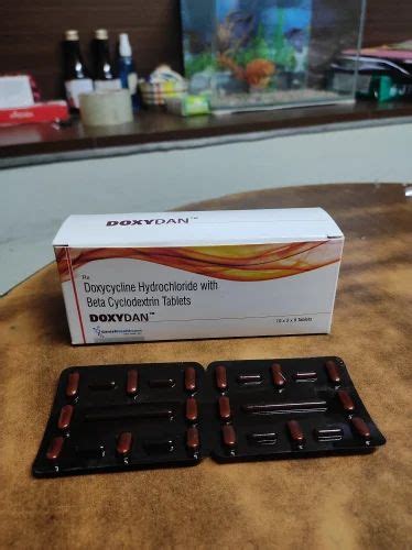 Doxycycline Hydrochloride Beta Cyclodextrin Tablet Strength Mg At Rs Box In Ujjain
