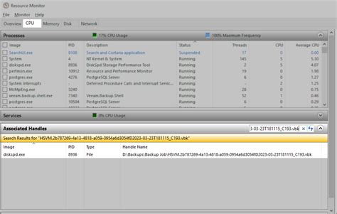 KB1960 The Process Cannot Access The File Because It Is Being Used By