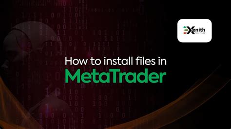 How To Install Files In Metatrader Mt45 Youtube