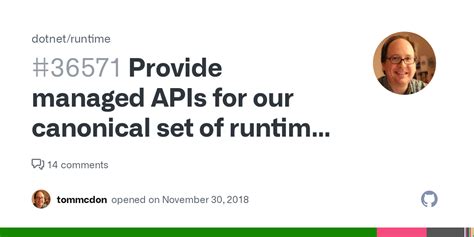 Provide Managed Apis For Our Canonical Set Of Runtime Performance Counters Issue