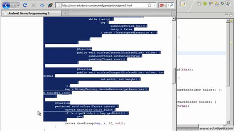 android game 3 java programming tutorial youtube