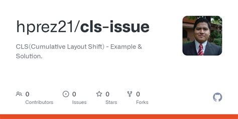 Github Hprez21cls Issue Clscumulative Layout Shift Example And Solution