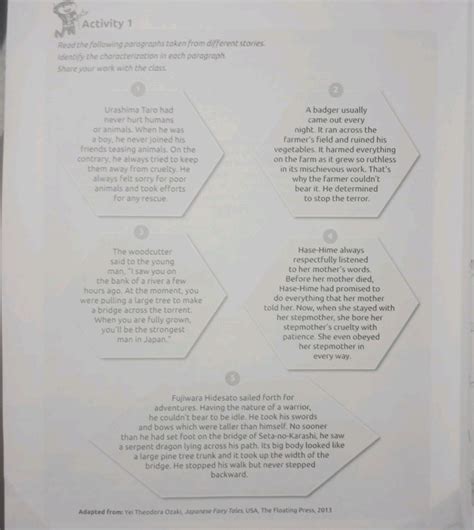 Activity 1Read The Following Paragraphs StudyX