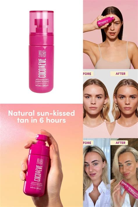 Coco And Eve Antioxidant Face Tanning Micromist Sunless Self Tanning