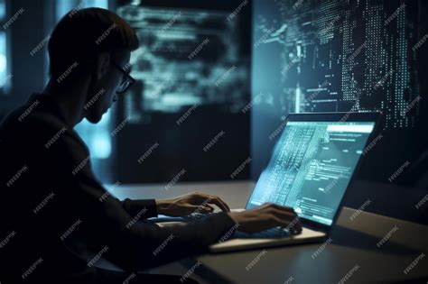 Premium Photo Digital Technology Software Development Concept Coding Programmer Software