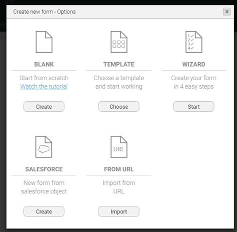Create A Salesforce Form In One Click