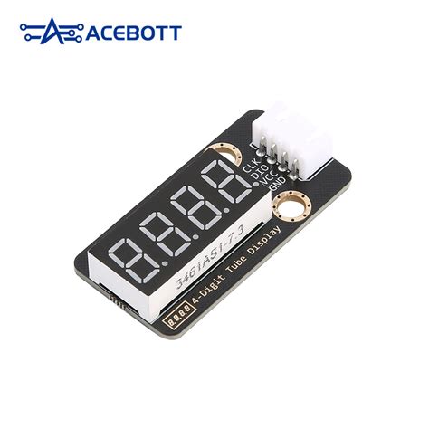 Acebott Qb090 036 4 Digit 7 Segment Led Digital Tube Display Module