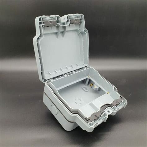 Weatherproof Double Socket Enclosure Ip66 Euroseal
