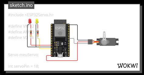 Servo Aula Pratica Wokwi Esp32 Stm32 Arduino Simulator