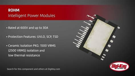 Intelligent Power Modules Rohm Digikey