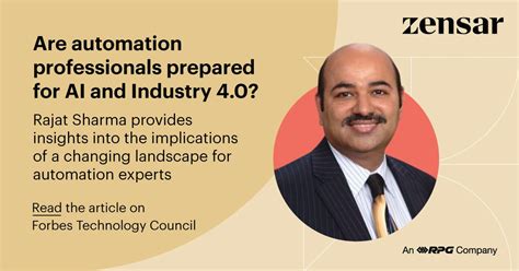 Council Post Three Areas Of Ai And Industry 4 0 Impact For Automation Professionals Zensar