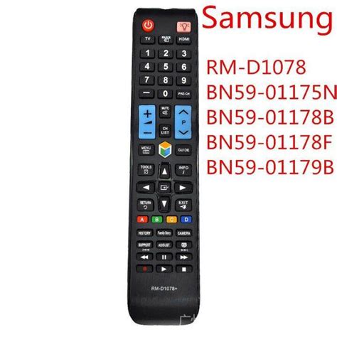 Remote Control Replacement For Samsung Tv Rm D1078 Bn59 01175n Bn59
