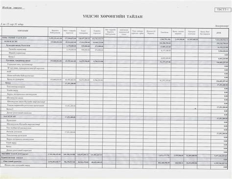 Төсөвт байгууллагын 2013 оны 4 р улирлын санхүүгийн тайлан Төв аймгийн нэгдсэн эмнэлэг