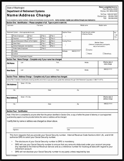 10 Name Change Letter Template SampleTemplatess SampleTemplatess