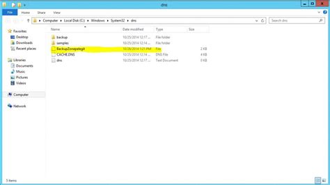 Export Zone In Dns
