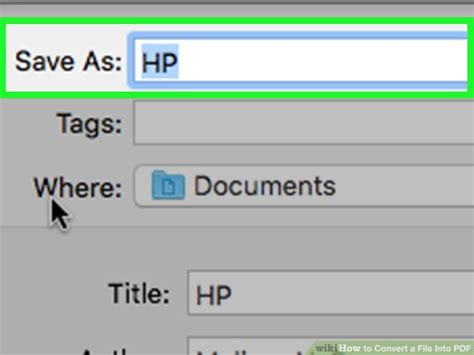 Ways To Convert A File Into PDF WikiHow