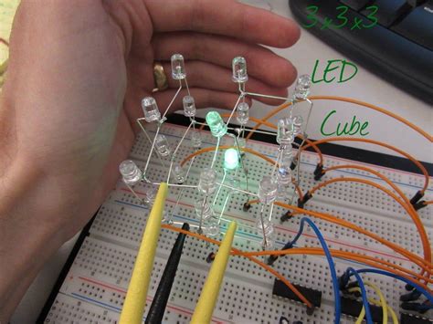Diy 3x3x3 Led Cube With Arduino Artofit