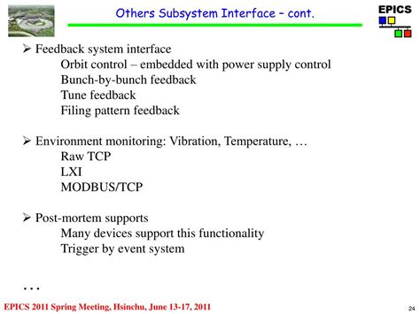 PPT Status Of The TPS Control System PowerPoint Presentation Free Download ID 5183318