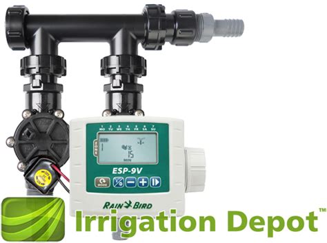 Rain Bird Dv 2 Valve Manifold Kit With Esp 9v Battery Operated Controller Irrigation Depot