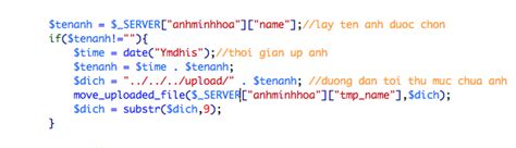 Lỗi upload file trong php programming Dạy Nhau Học