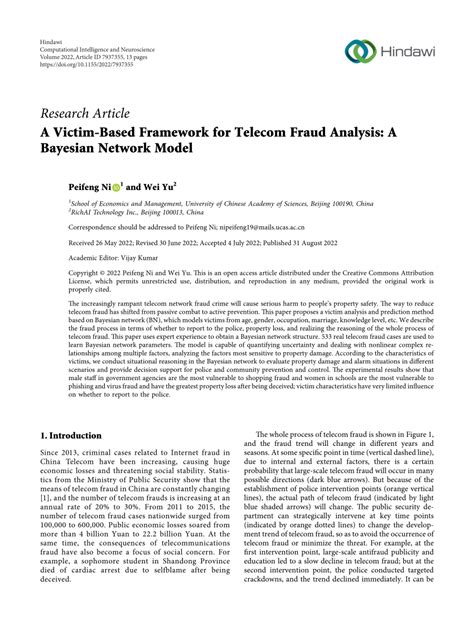 Pdf A Victim Based Framework For Telecom Fraud Analysis A Bayesian
