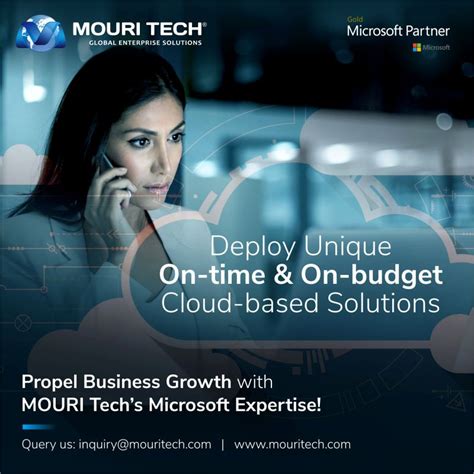 Mouri Tech On Linkedin Mouritech Microsoft Cloud Partnership
